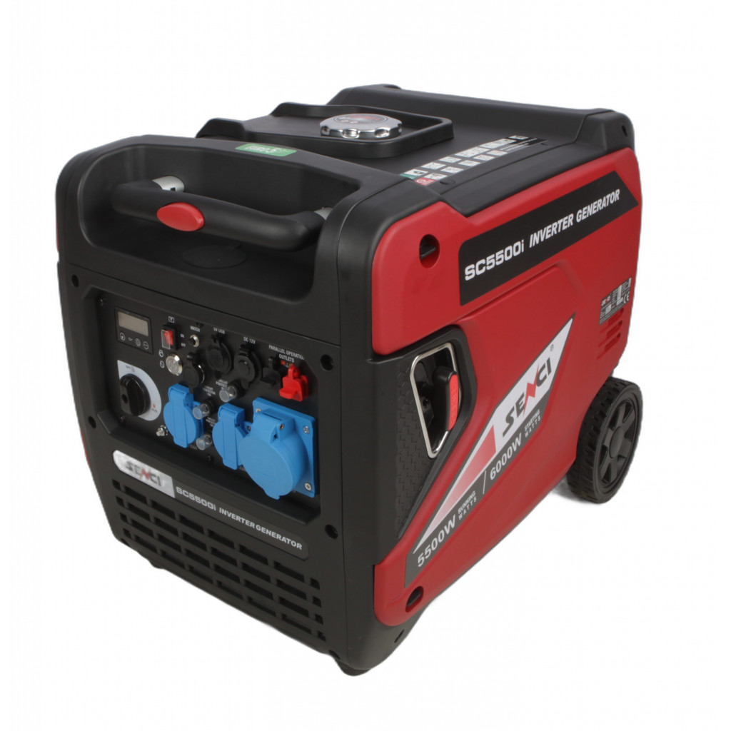 SENCI SC5500i Inverter Aggregat - Bensin - Max 6000W - ATS - Ele ...